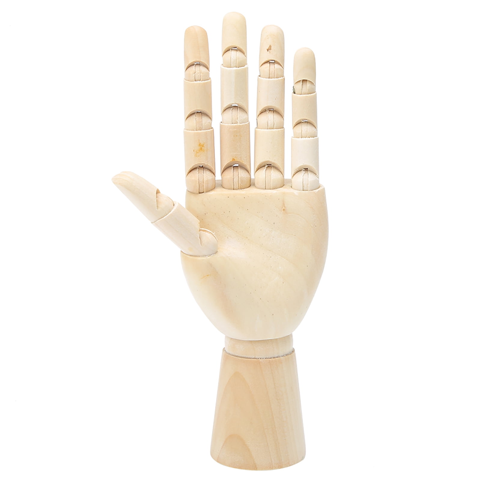 Wooden Sectioned Opposable Articulated Left Hand Figure Manikin Hand ...
