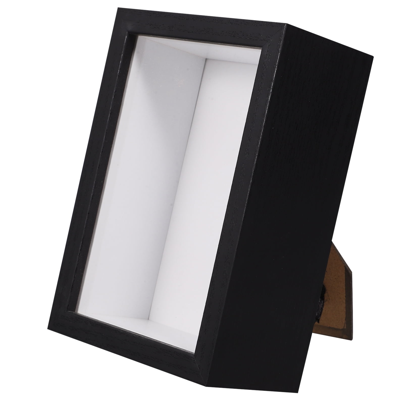 Wooden Shadow Box Display Frame with Glass Window for Butterfly ...