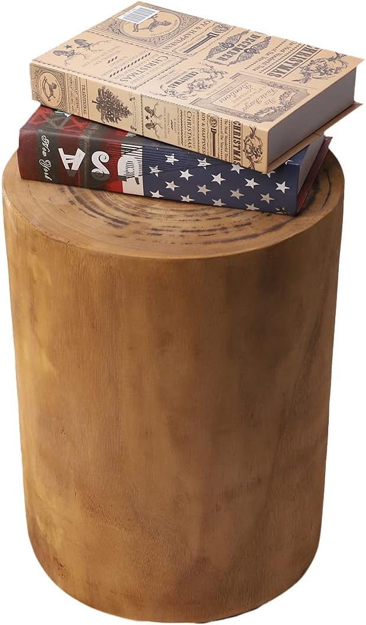 Wooden Side Table Stool,Wooden Garden Stool Plant Stand for Indoor ...