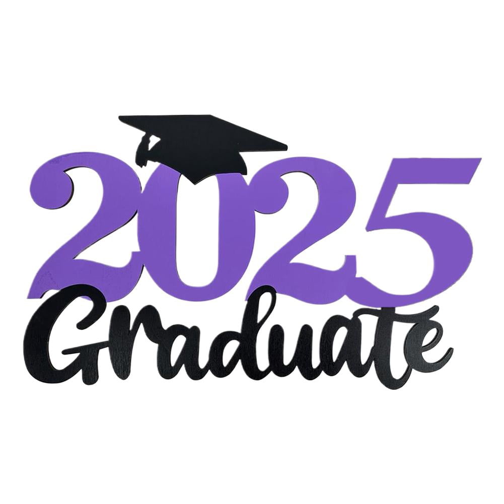 Wooden Sign 2025 Graduation Party Photo Props Wooden Graduation Party ...
