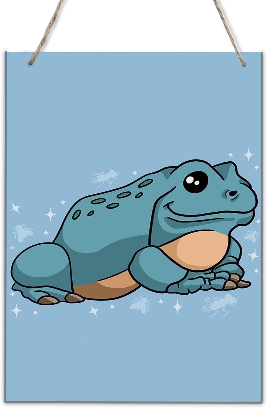 Wooden Sign 8x10 Inch Funny Frog Wooden Sign Bathroom Quotes Signs Wall ...