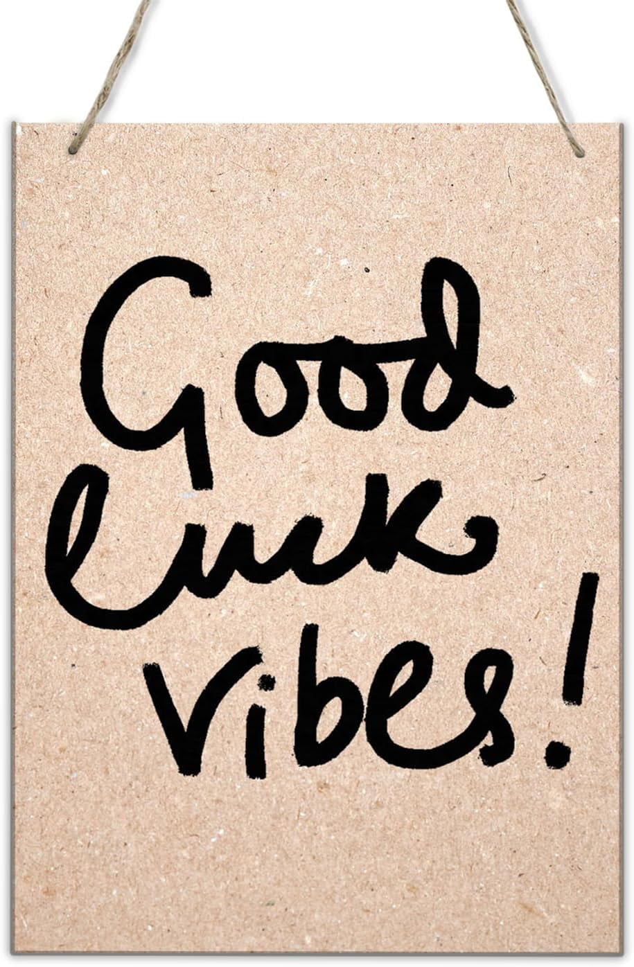 Wooden Sign 8x10 Inch Good Luck Vibes Wooden Sign Bathroom Quotes Signs ...
