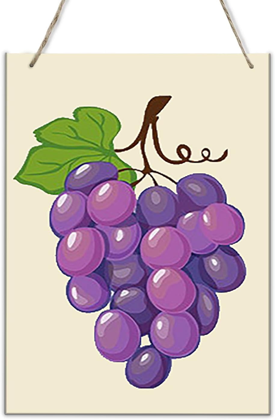 Wooden Sign 8x12 Inch Grape Day Wall Decor Signs Funny Wooden Sign For ...