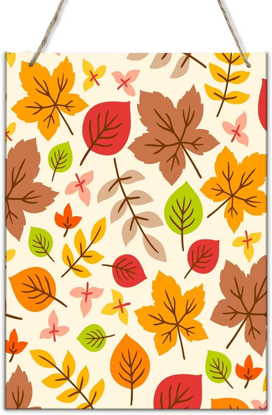 Wooden Sign 8x12 Inch Hello Fall Happy Fall Wooden Sign Bathroom Quotes ...