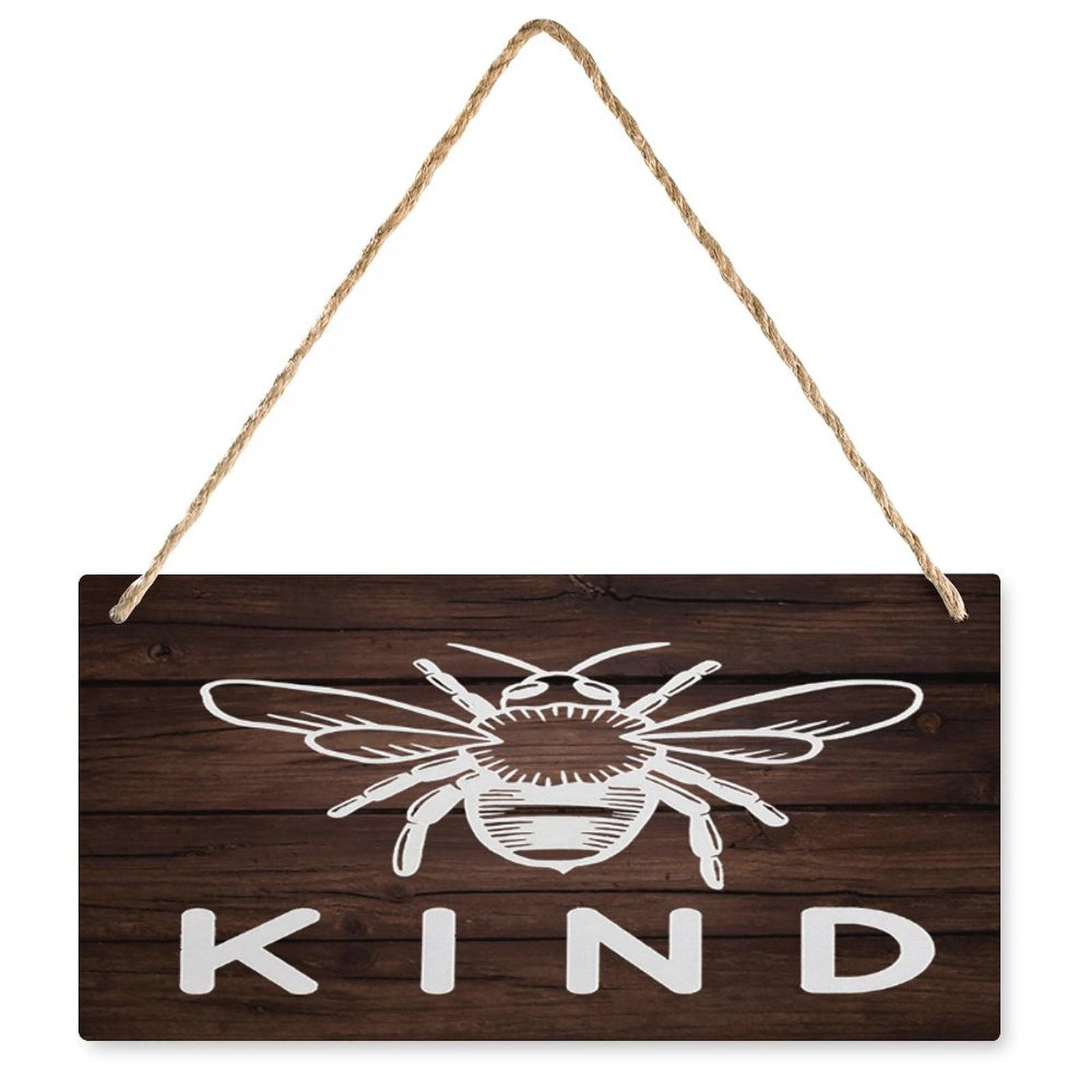 Wooden Sign Be Kind Bee Kind Farmhouse Shelf Sitter Farmhouse Decor ...