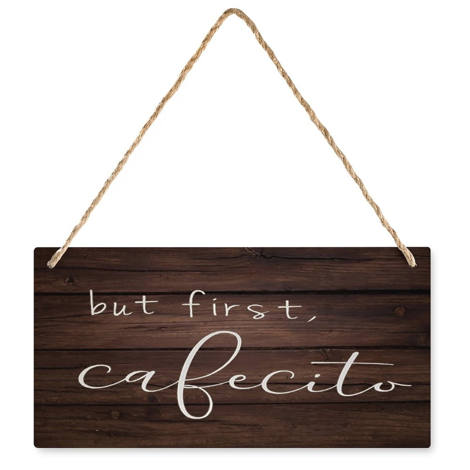 Wooden Sign But First Cafecito Mini Coffee Bar Sign But First Coffee ...