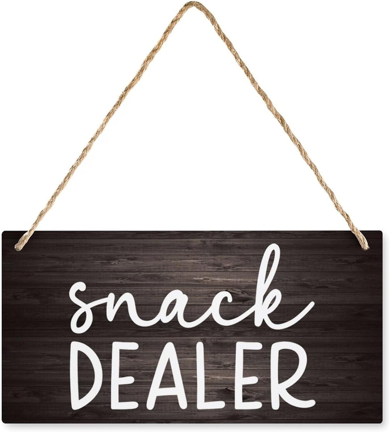 Wooden Sign For Front Door Snack Dealer Farmhouse Wooden Hanging Sign ...