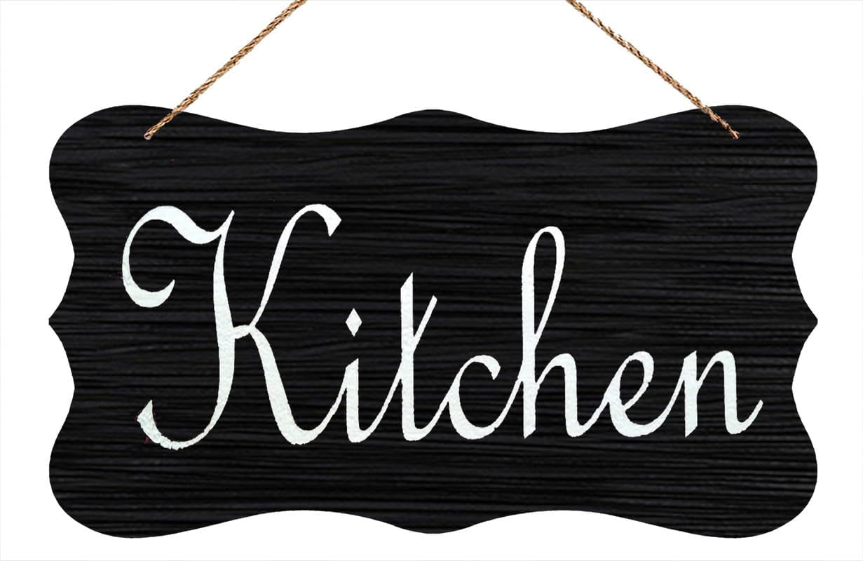 Wooden Sign For Front Door Outside Kitchen Wood Sign For Home Living ...