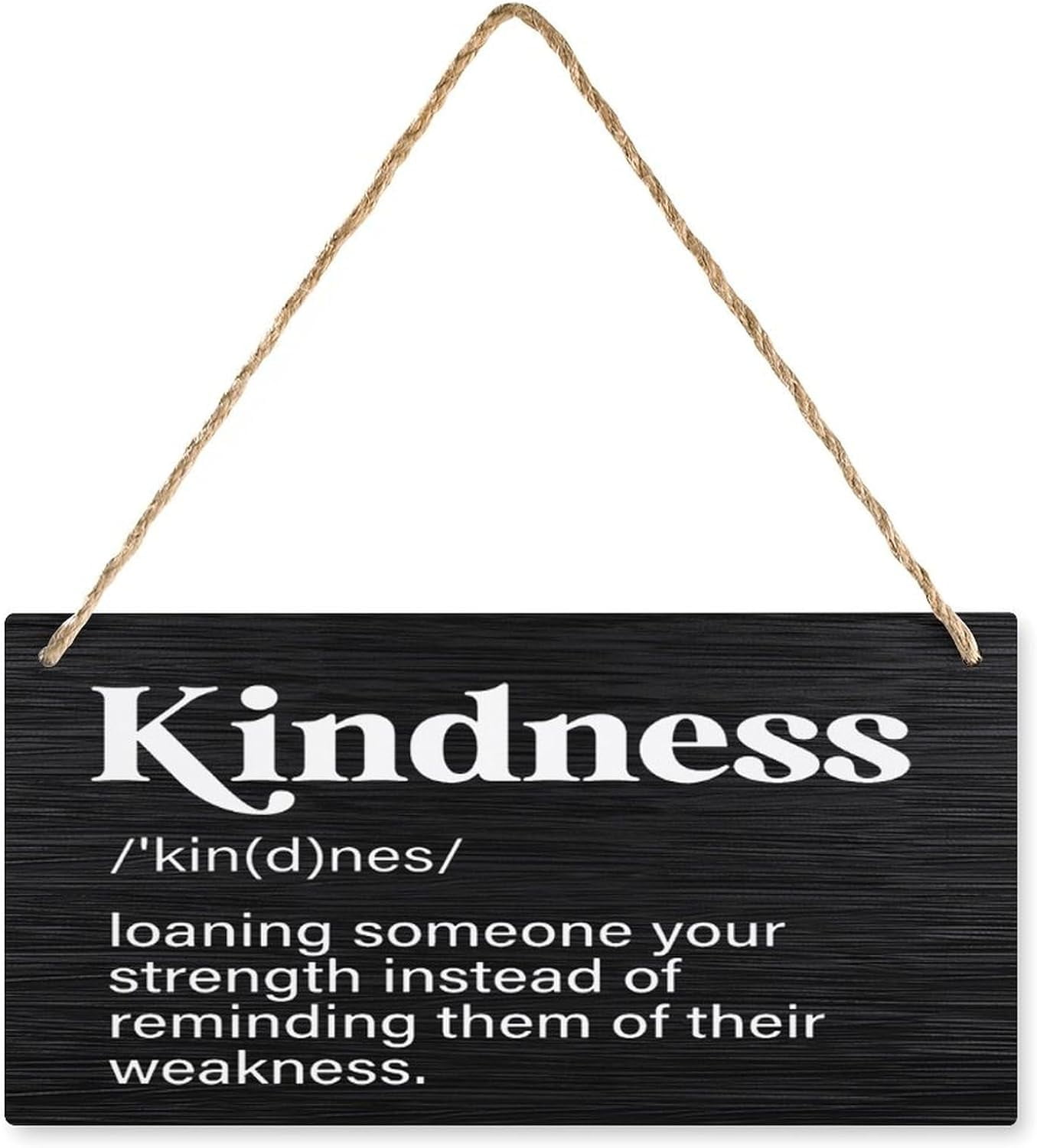 Wooden Sign Kindness Definition Kindness Always Be Kind Sign Wooden ...