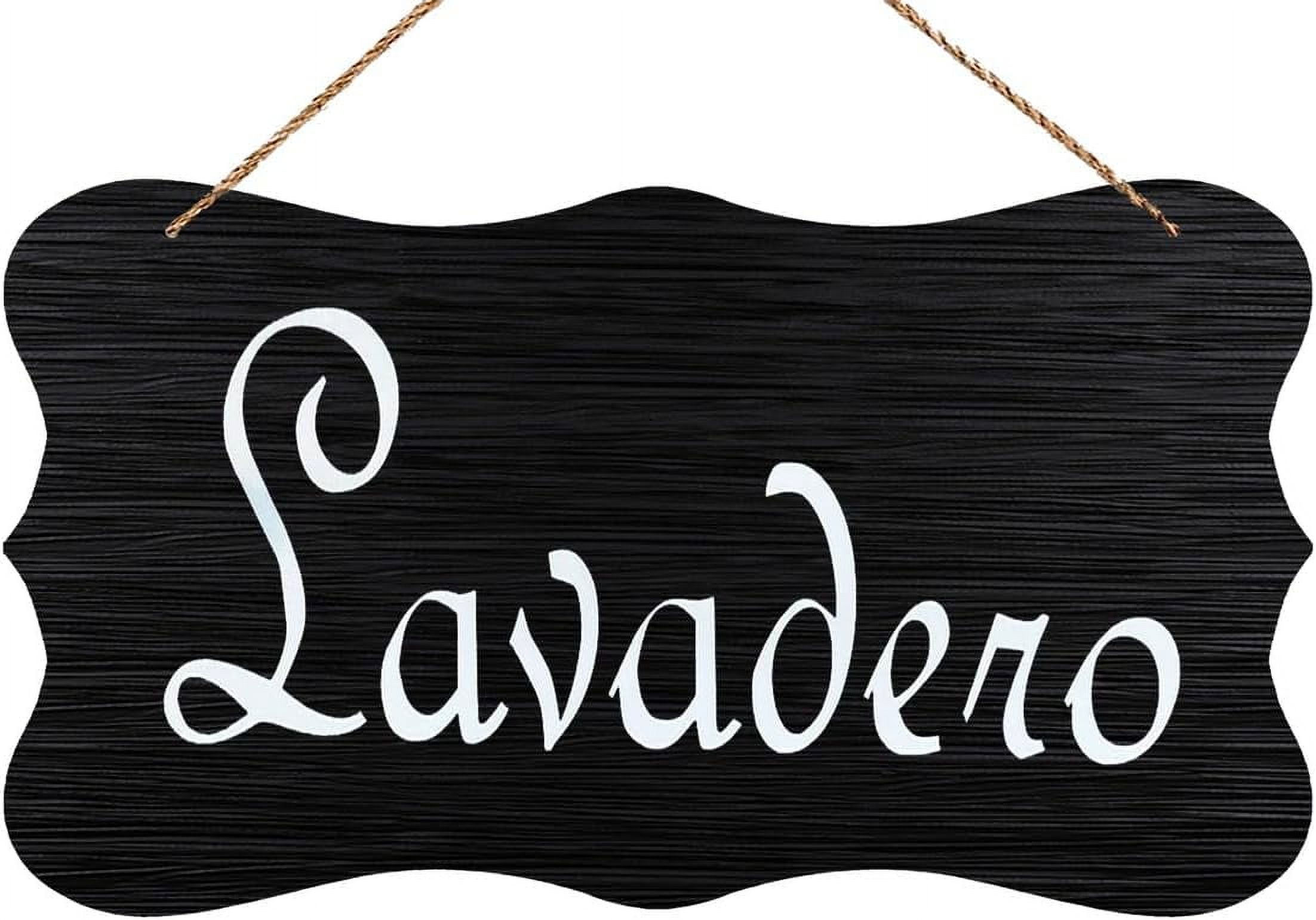 Wooden Sign Lavadero Wood Spanish Laundry Sign Wood Signs Farmhouse ...