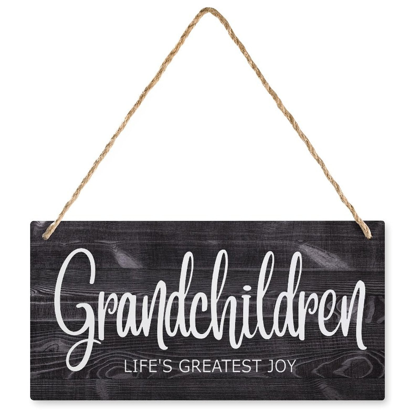 Wooden Sign Plaque Wall Hanging Decor Grandkids The Best Part of ...