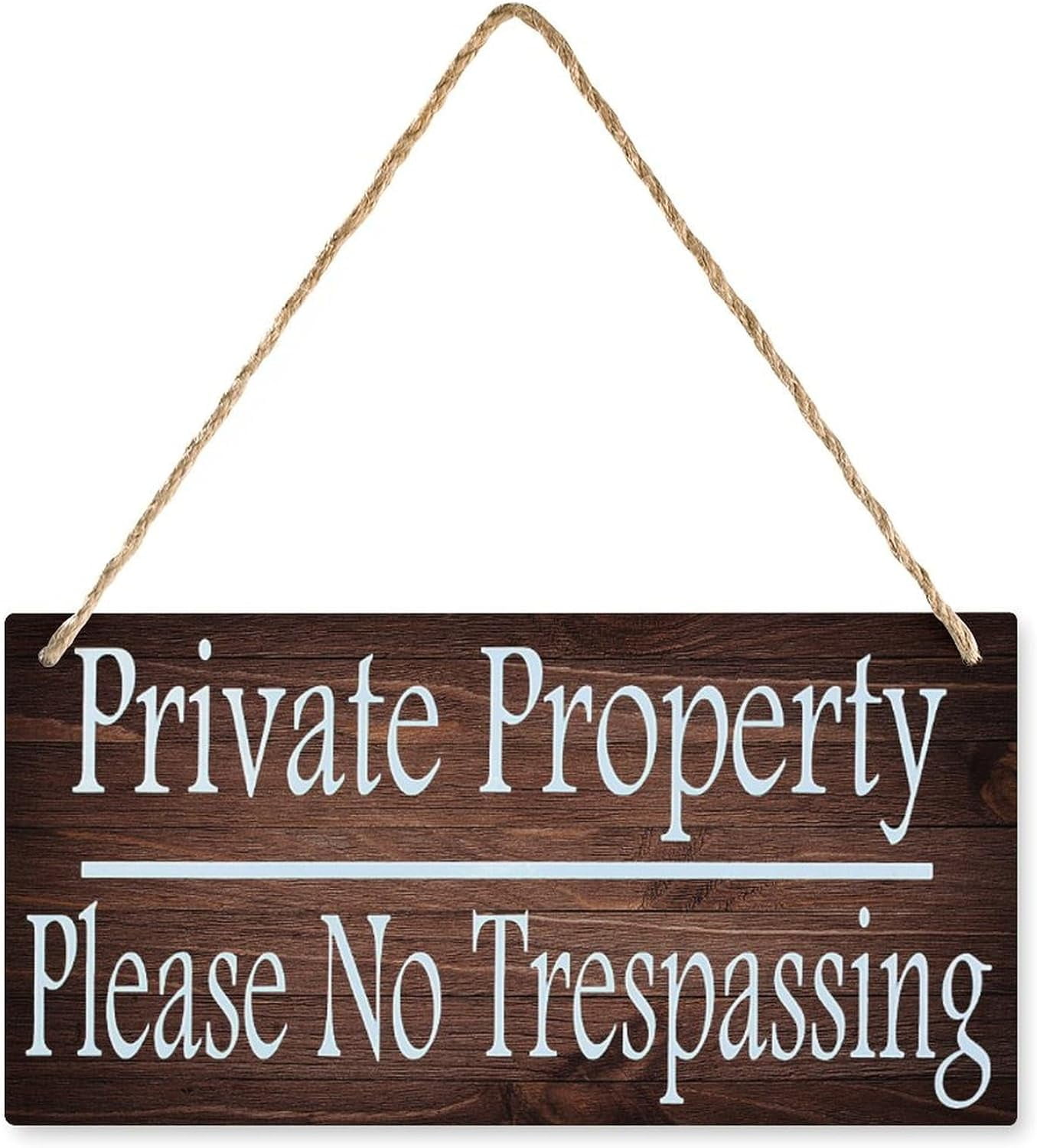 Wooden Sign Private Property Please No Trespassing Wooden Sign, Rustic ...