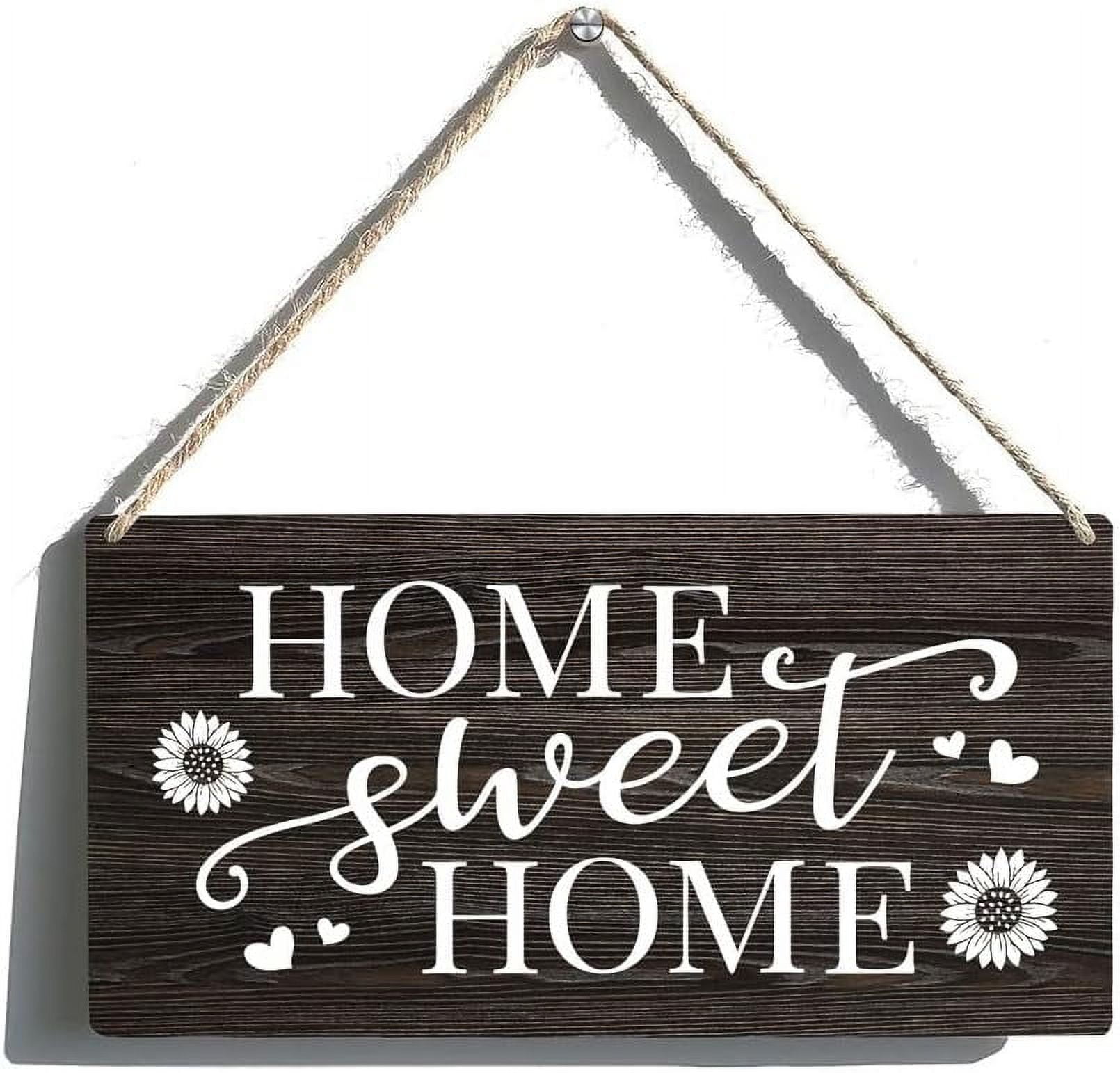 Wooden Sign Room Decorations Farmhouse Wood Signs Home Sweet Home ...