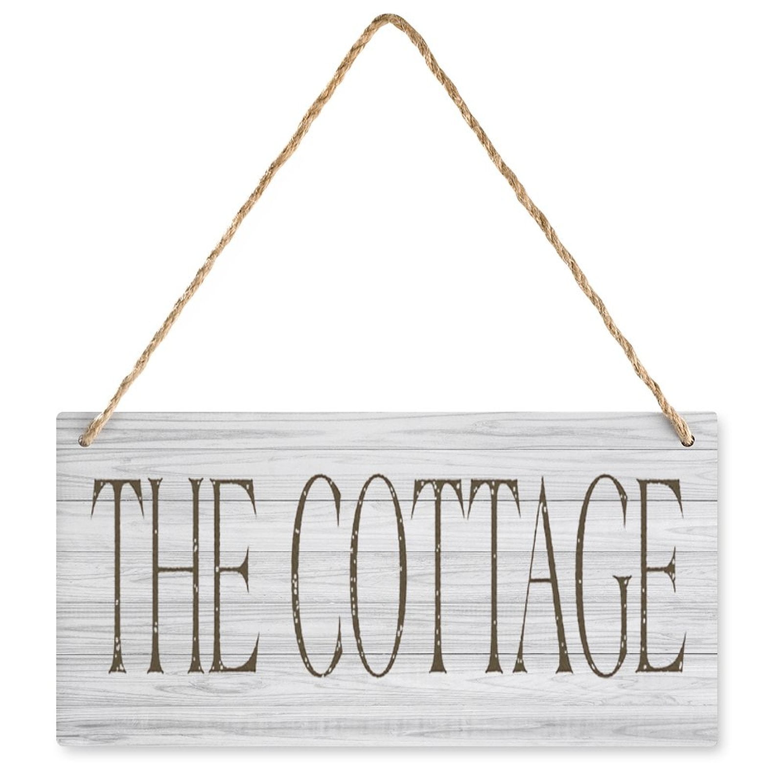 Wooden Sign The Cottage Decor Sign, Printed Wood Wall Art Sign, Rustic ...