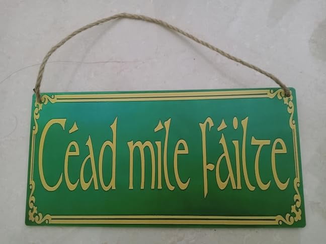 Wooden Signs/Irish Welcome Sign Kitchen Cafe Pub Decor, Wood wal Art ...
