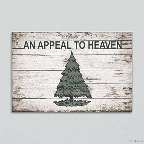 Wooden Signs/Nostalgic an Appeal to Heaven Flag Sign Kitchen Cafe Pub ...
