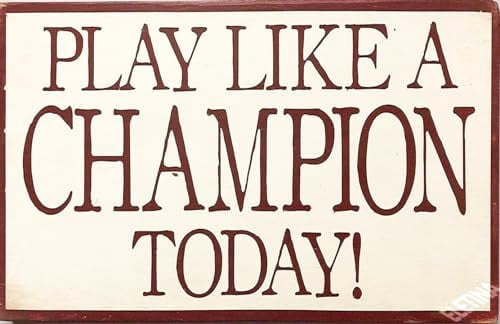 Wooden Signs/Play Like A Champion Notre Dame Football Custom Wood Signs ...