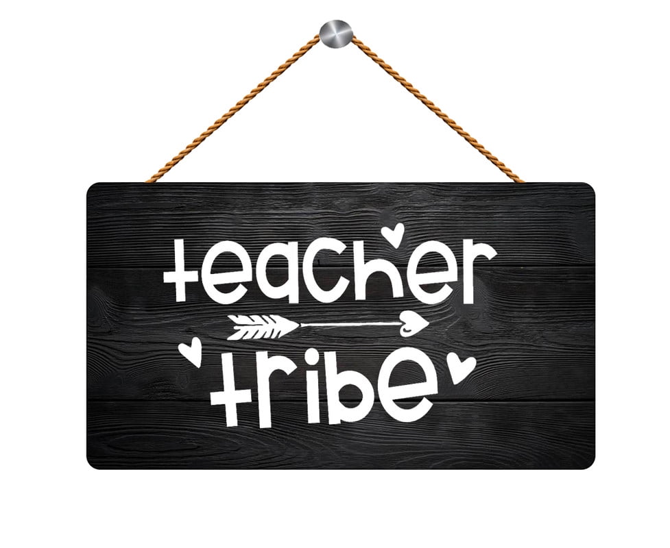 Wooden Signs Teacher Appreciation Wall Decor 12X6Inch - Walmart.com