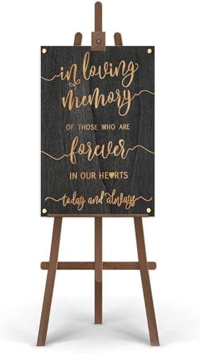 Wooden Signs/Wedding in Loving Memory Sign, Wooden Decorative Signs ...