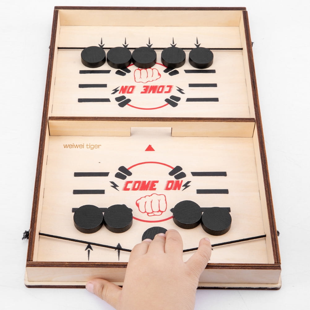 Wooden Slingshot Games Toy Portable Fast Sling Game Toy Table Board ...