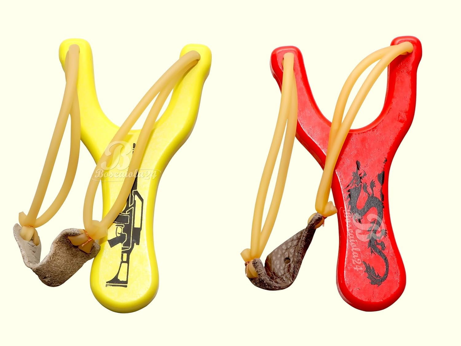 Wooden Slingshots/Gulel, Flat Industrial Rubber Gulel/Gulair Set Of 2 ...