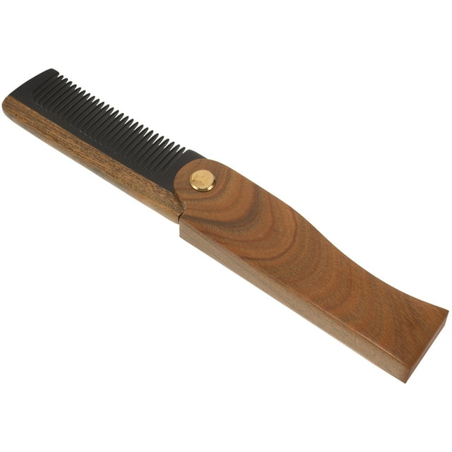 Wooden Small Comb Portable Compact Comb Foldable Beard Comb Men Comb ...