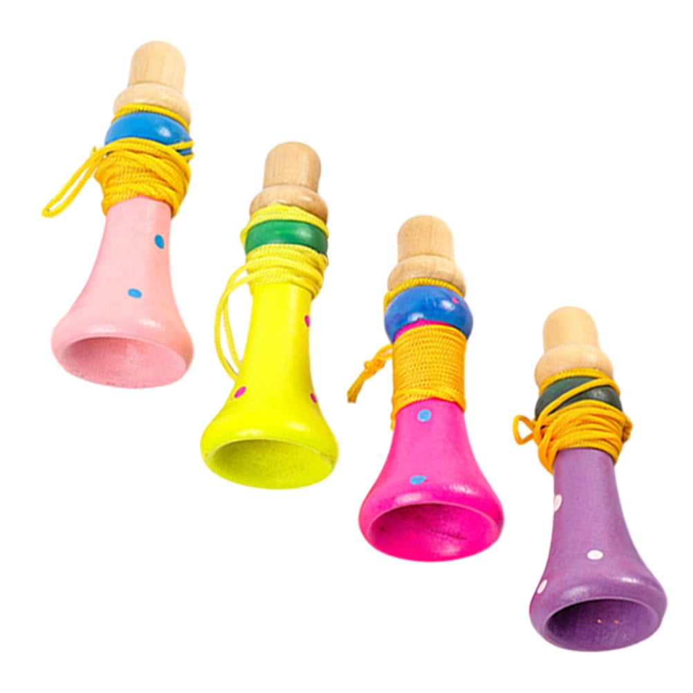 Wooden Small Horn Toys Juguetes Sensoriales Para Niños Kids Plaything ...