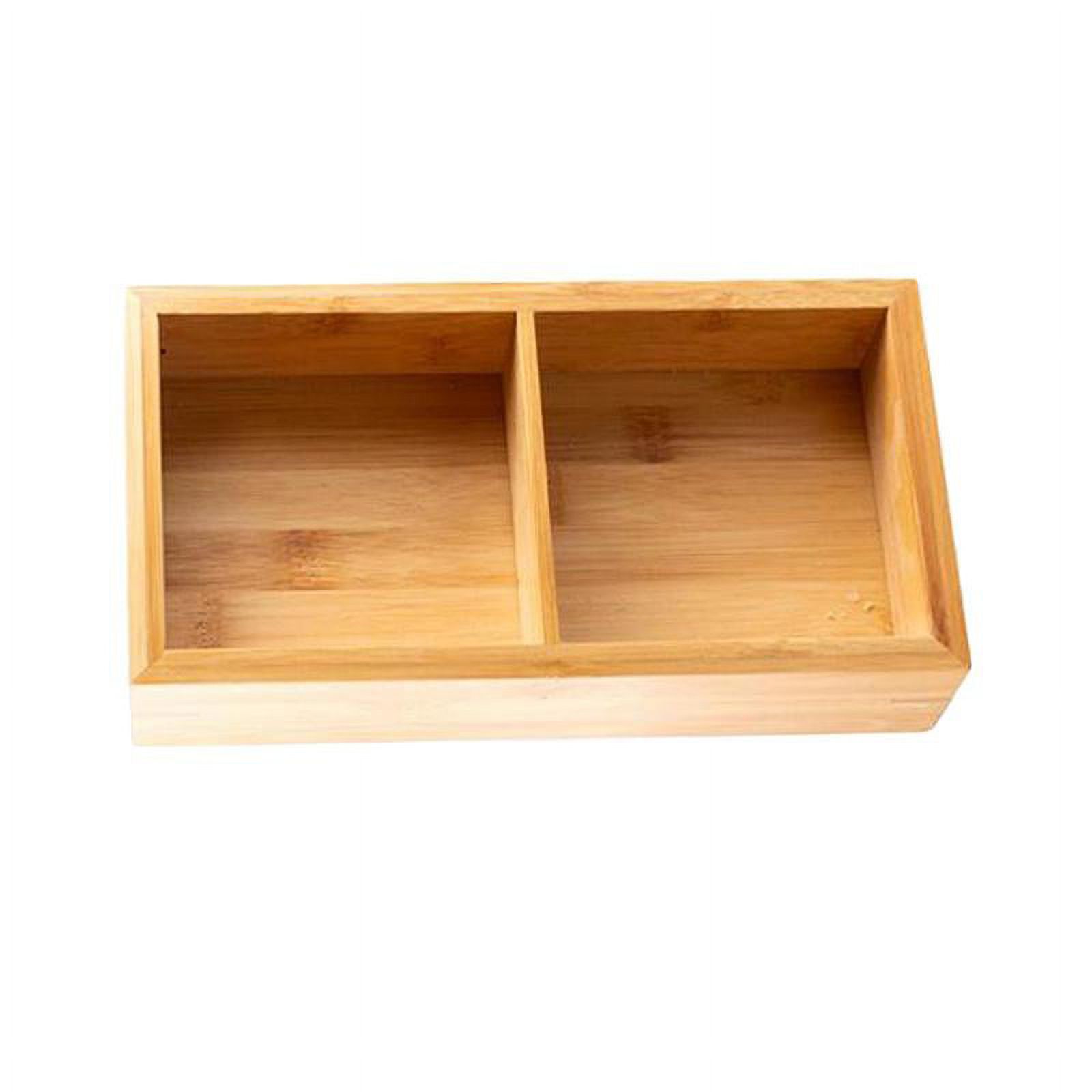 Wooden Snack Serving Tray Divided Condiment Appetizer, Lightweight ...