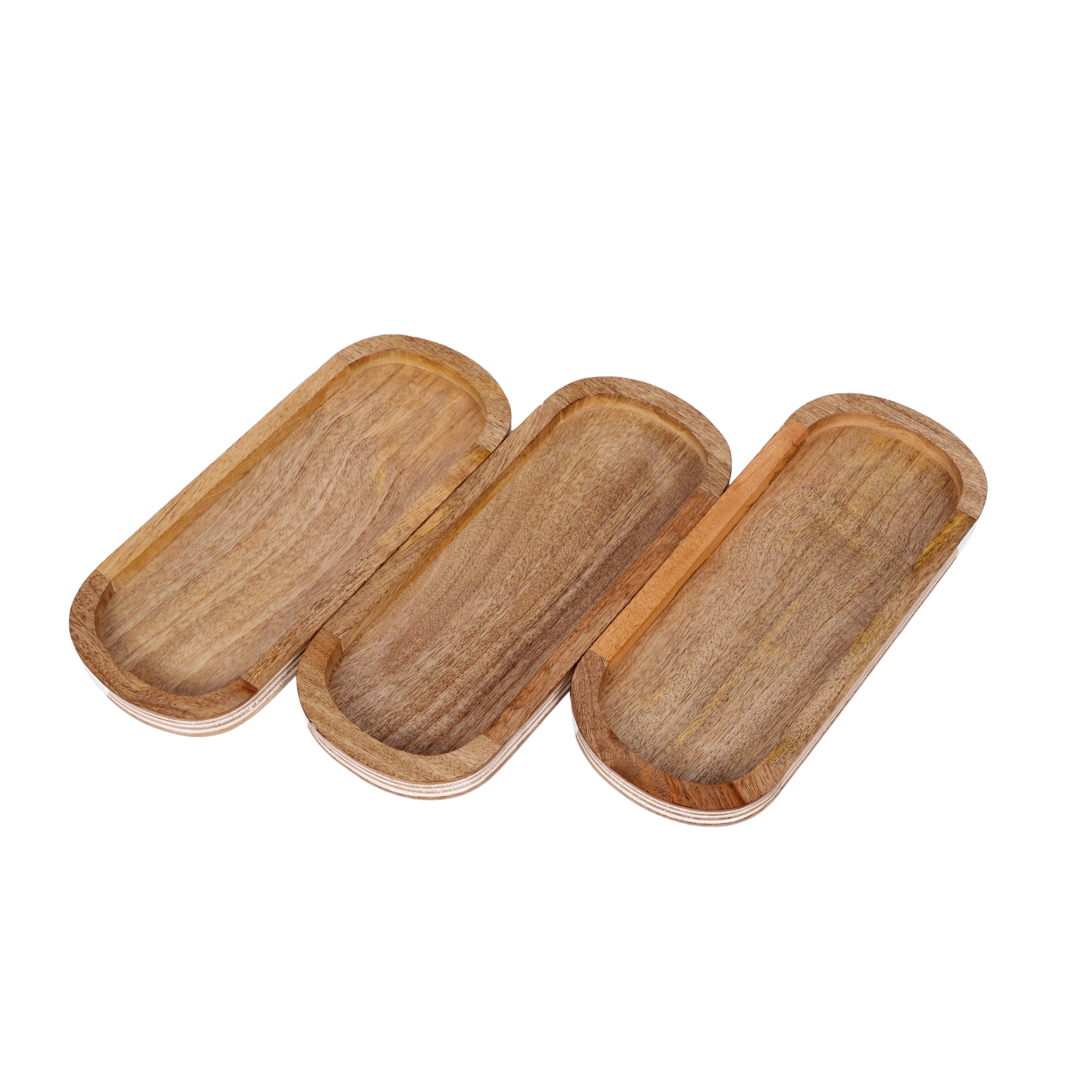 Wooden Snacks Platter | Lightweight Serveware for Cheese, Sushi & BBQ. - Walmart.com