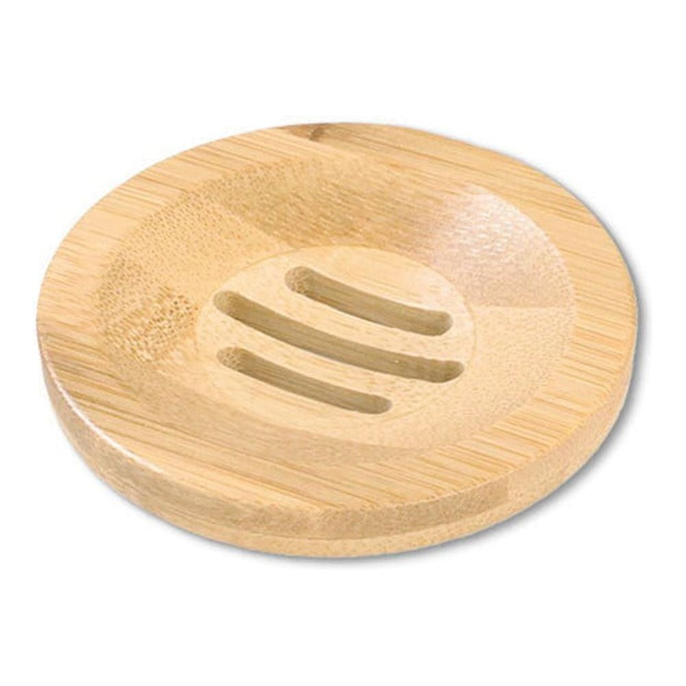 Wooden Soap Box Bamboo Soap Holder Bamboo Bath Wood Soap Dish Oval Bar ...
