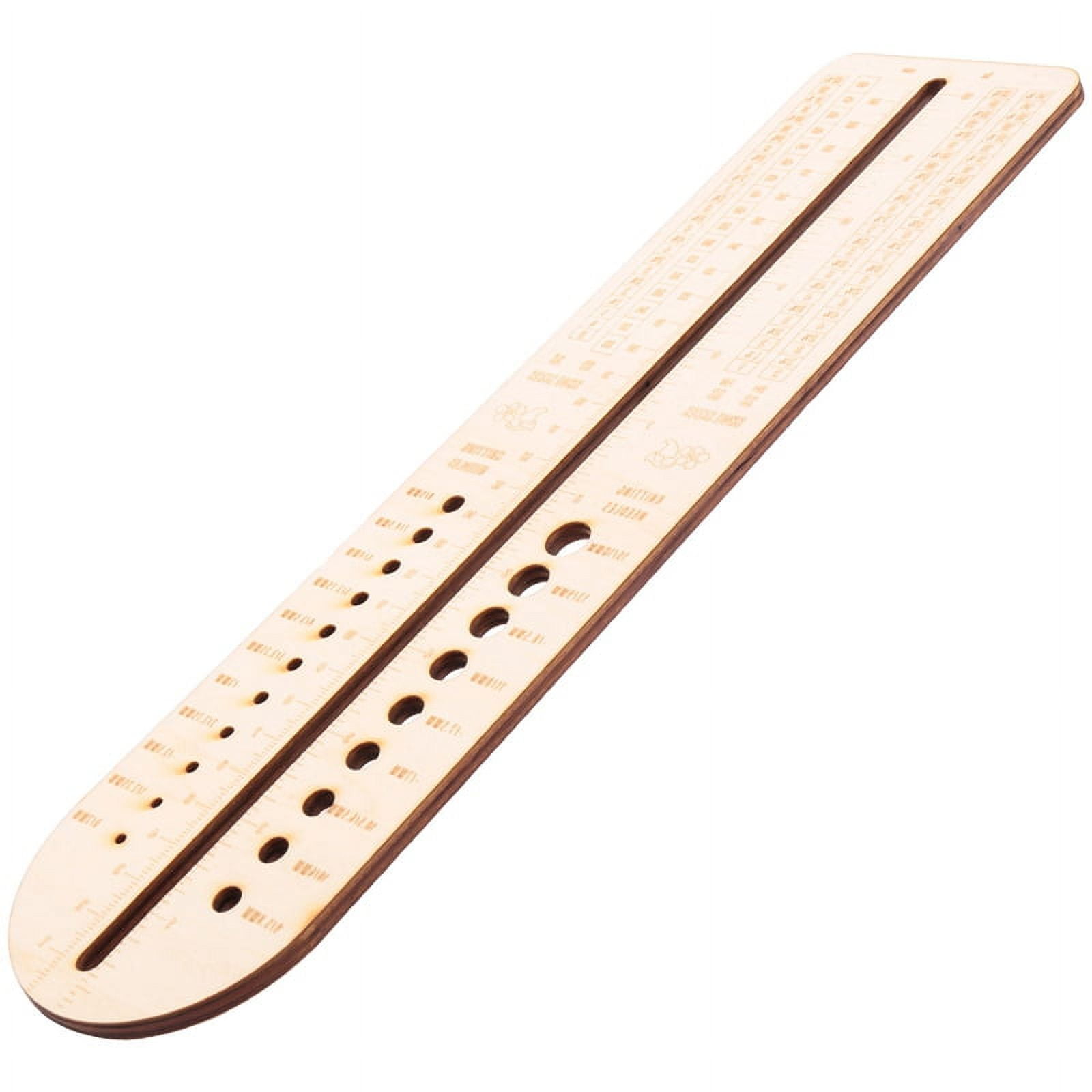 Wooden Sock Blockers for Knitting Needle Gauge Crochet Size Measurement ...