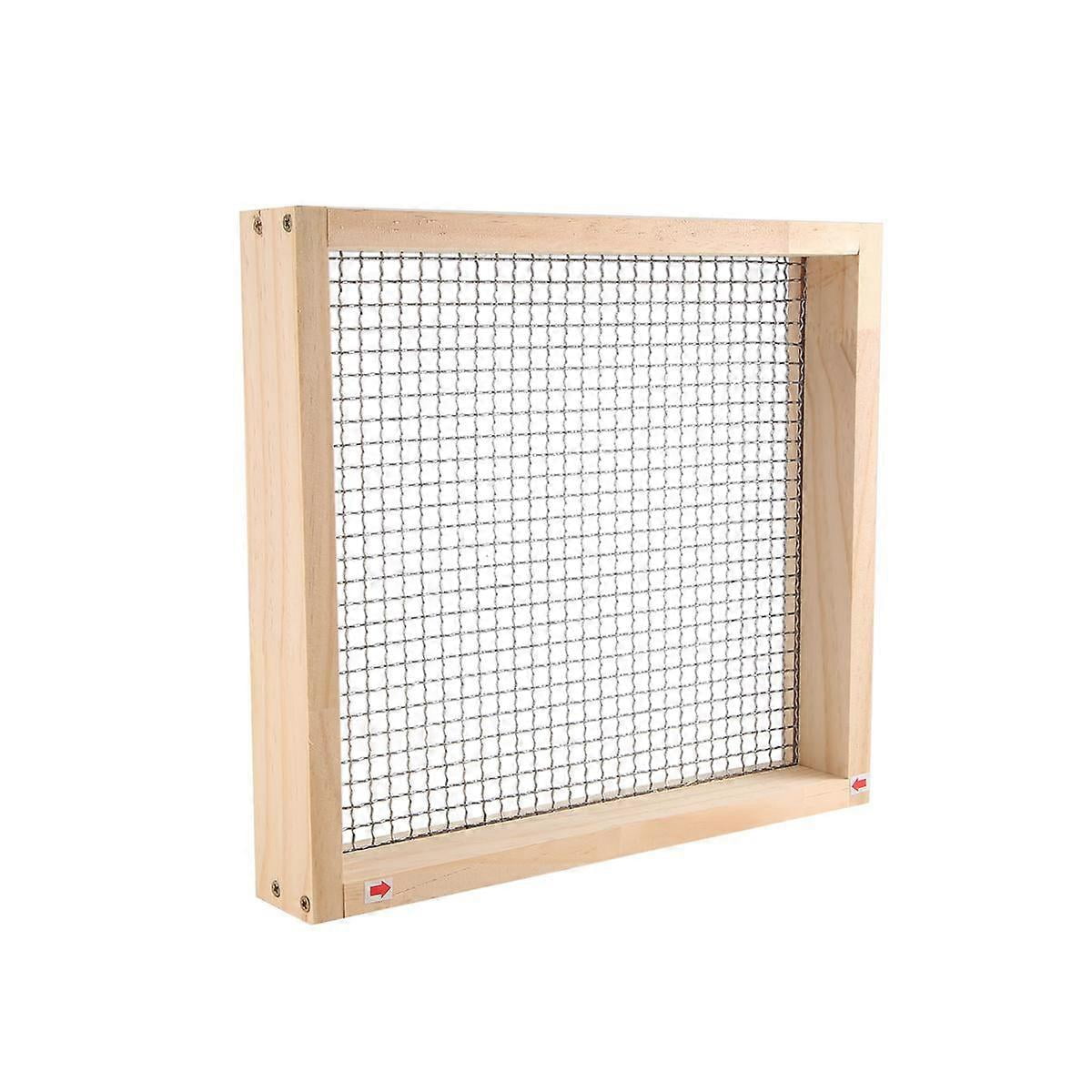 Wooden Soil Sieve for Gardening, Garden Sand Soil Sieve, Soil Sieve for ...