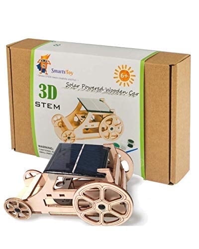 Wooden Solar Car STEM Projects for Kids - Walmart.com