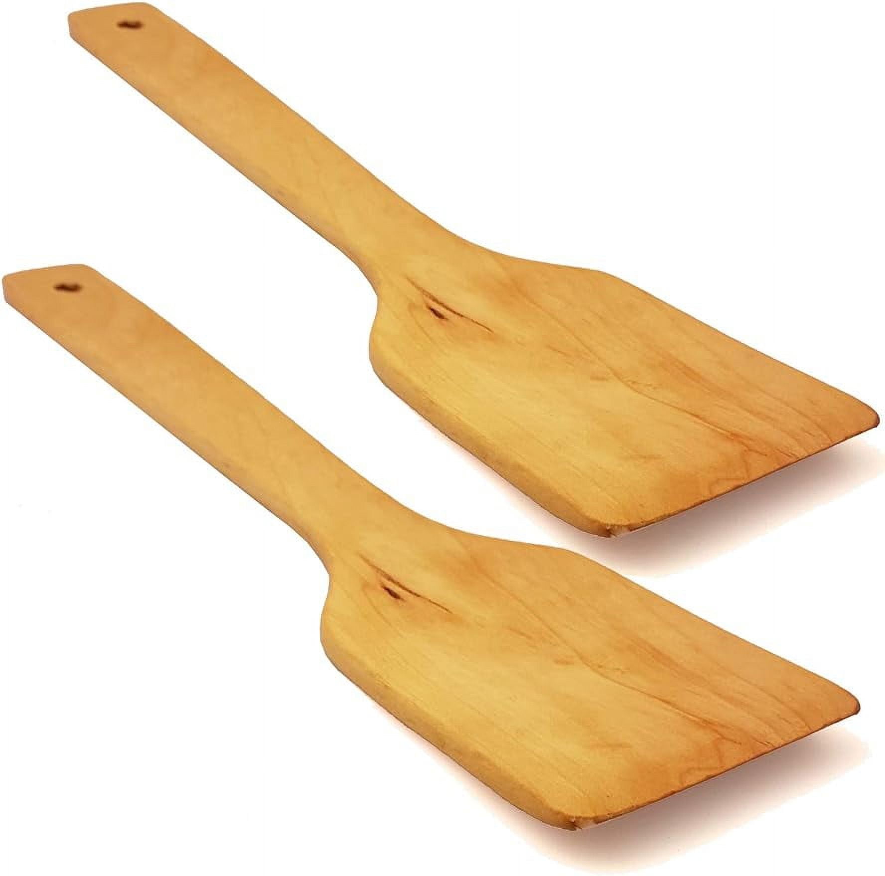 Wooden Spatula for Mixing and Cooking - Wood Kitchen Spatulas Set Great ...