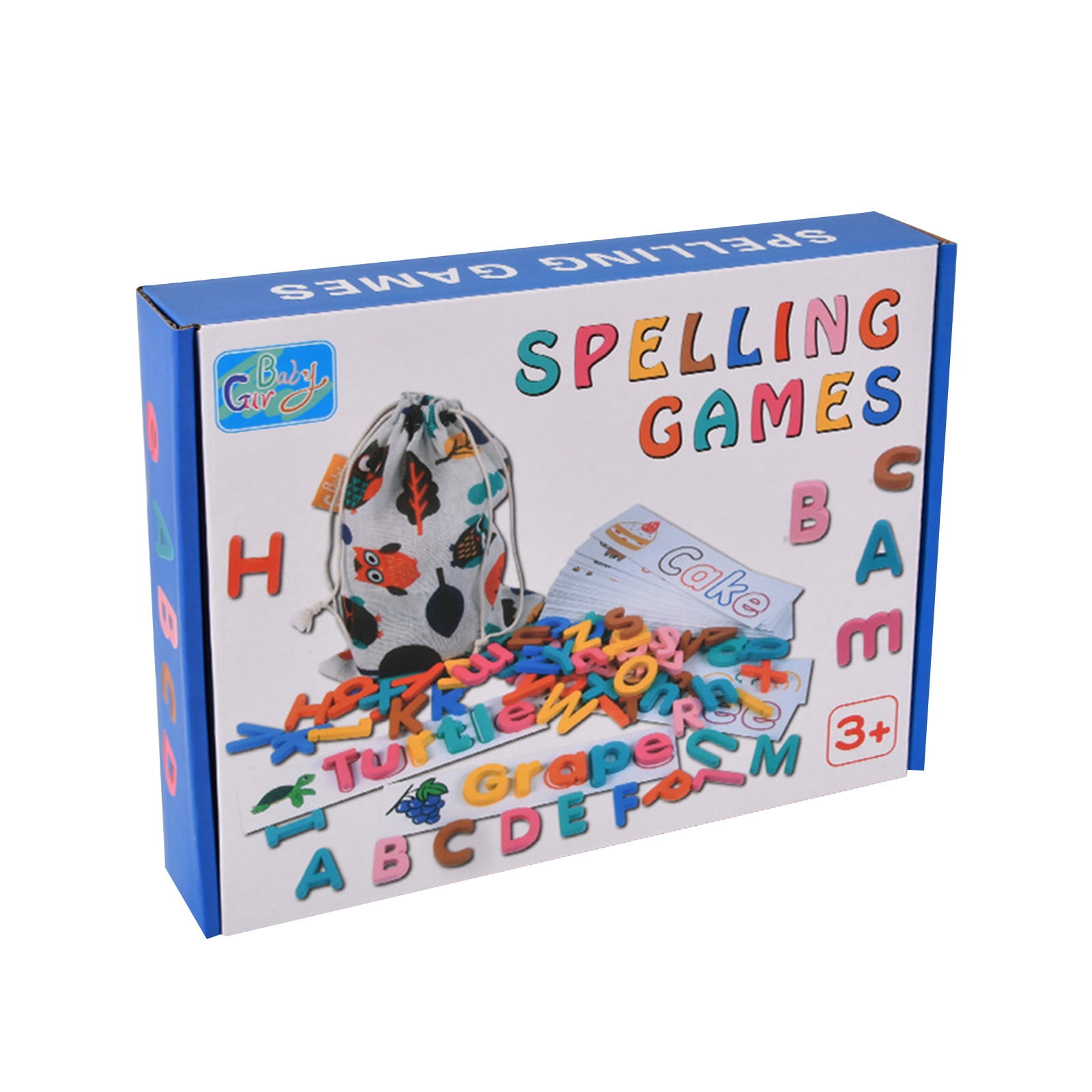Wooden Spelling Words Game For Young Children Montessori Educational ...