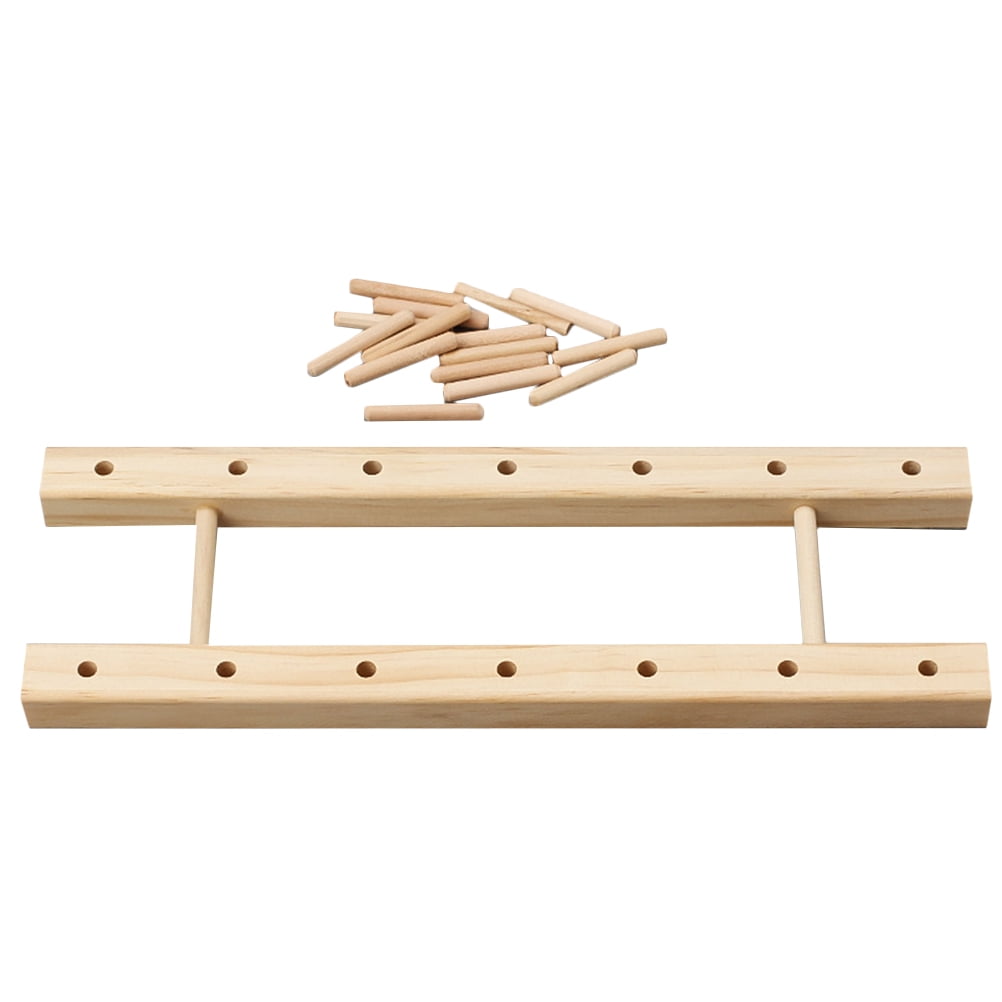 Wooden Spool Holder Sewing Thread Rack Machine Winder Beige - Walmart.com