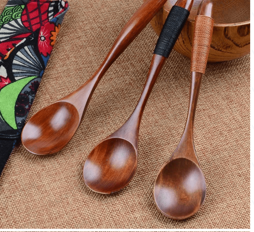 Wooden Spoons for Cooking, Non Toxic Wooden Utensils for Cooking,Wood ...