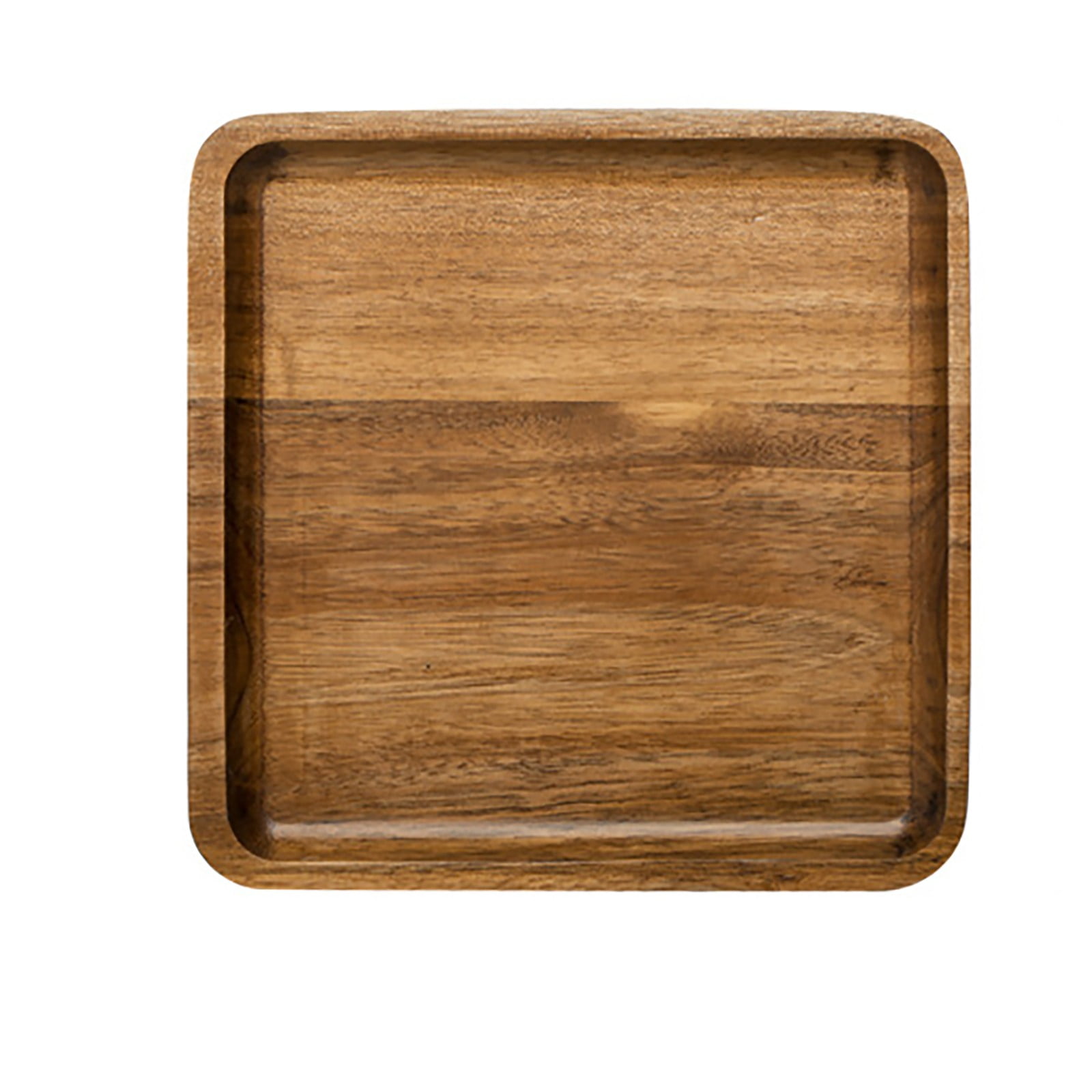 Wooden Square Charcuterie Board - Natural Hardwood, Versatile Serving ...