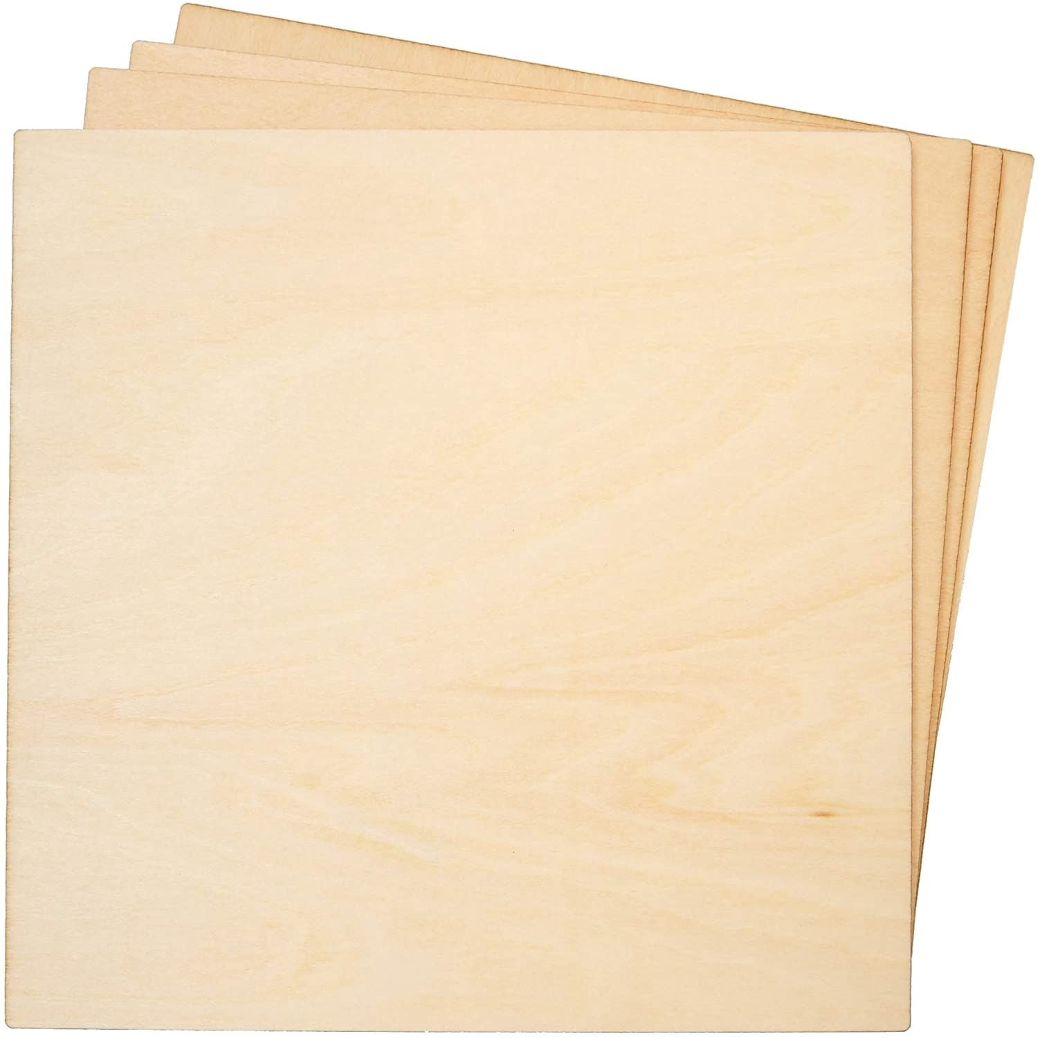Wooden Squares for Crafts, Panel Board (6 x 6 in, 8-Pack) - Walmart.com