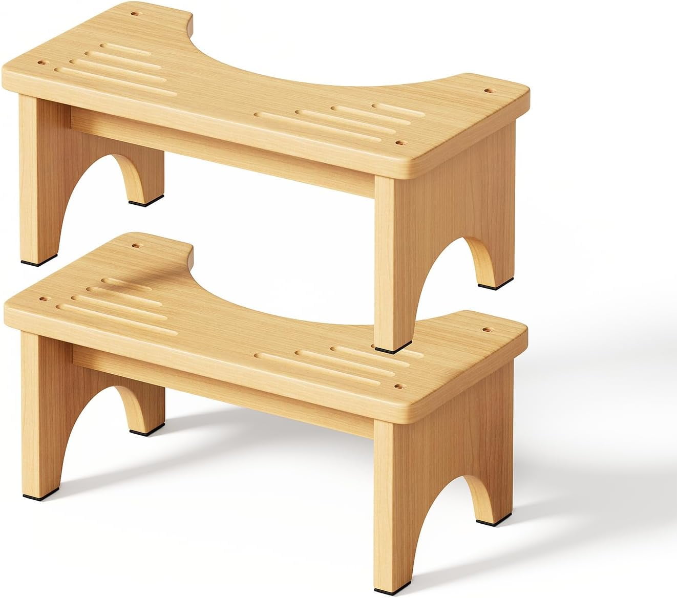 Wooden Squatting Potty for Adults, 6.7 Inch Toilet Stool Squat Adult ...