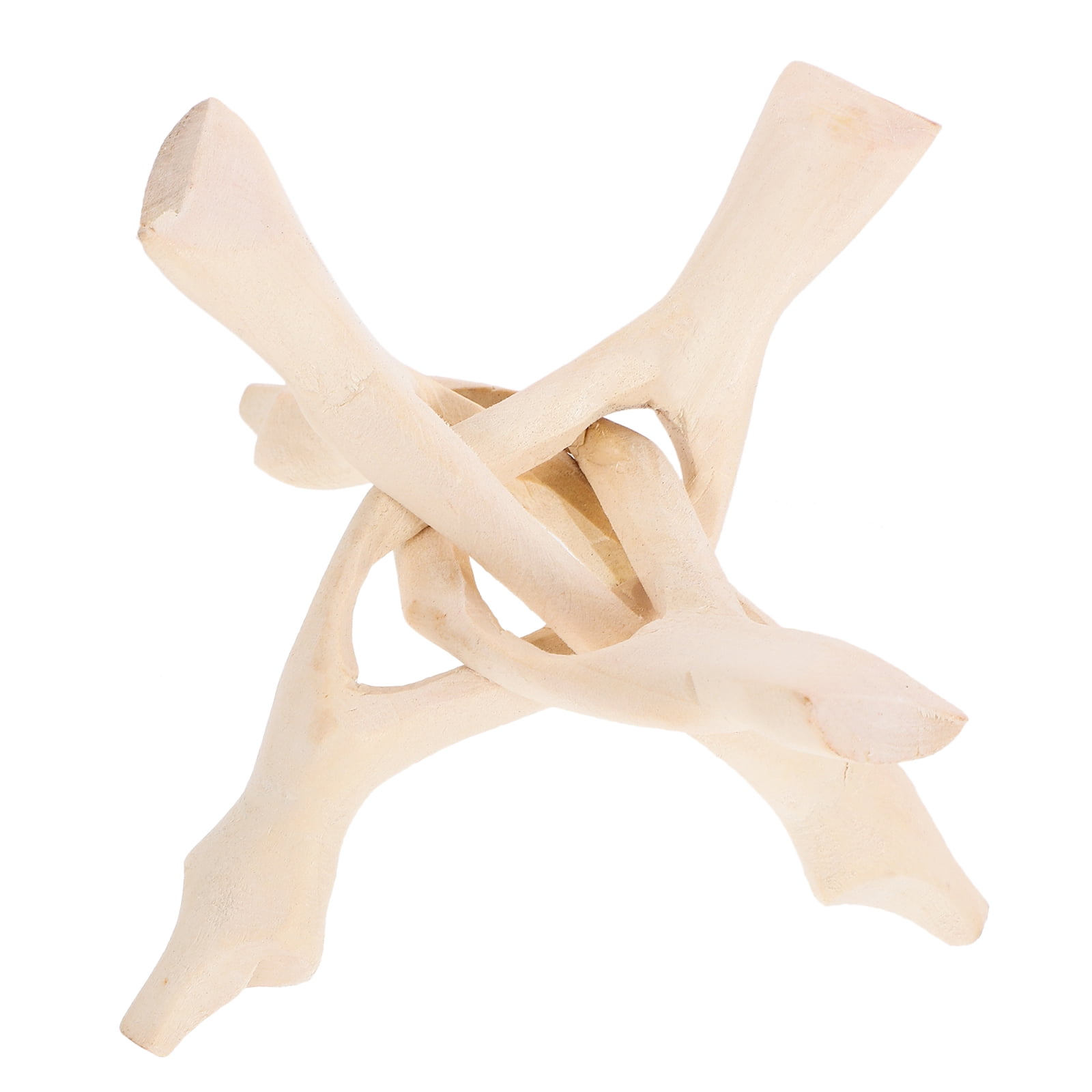 Wooden Stand Abalone Shell Tripod Stand Wooden Tripod Display Holder ...