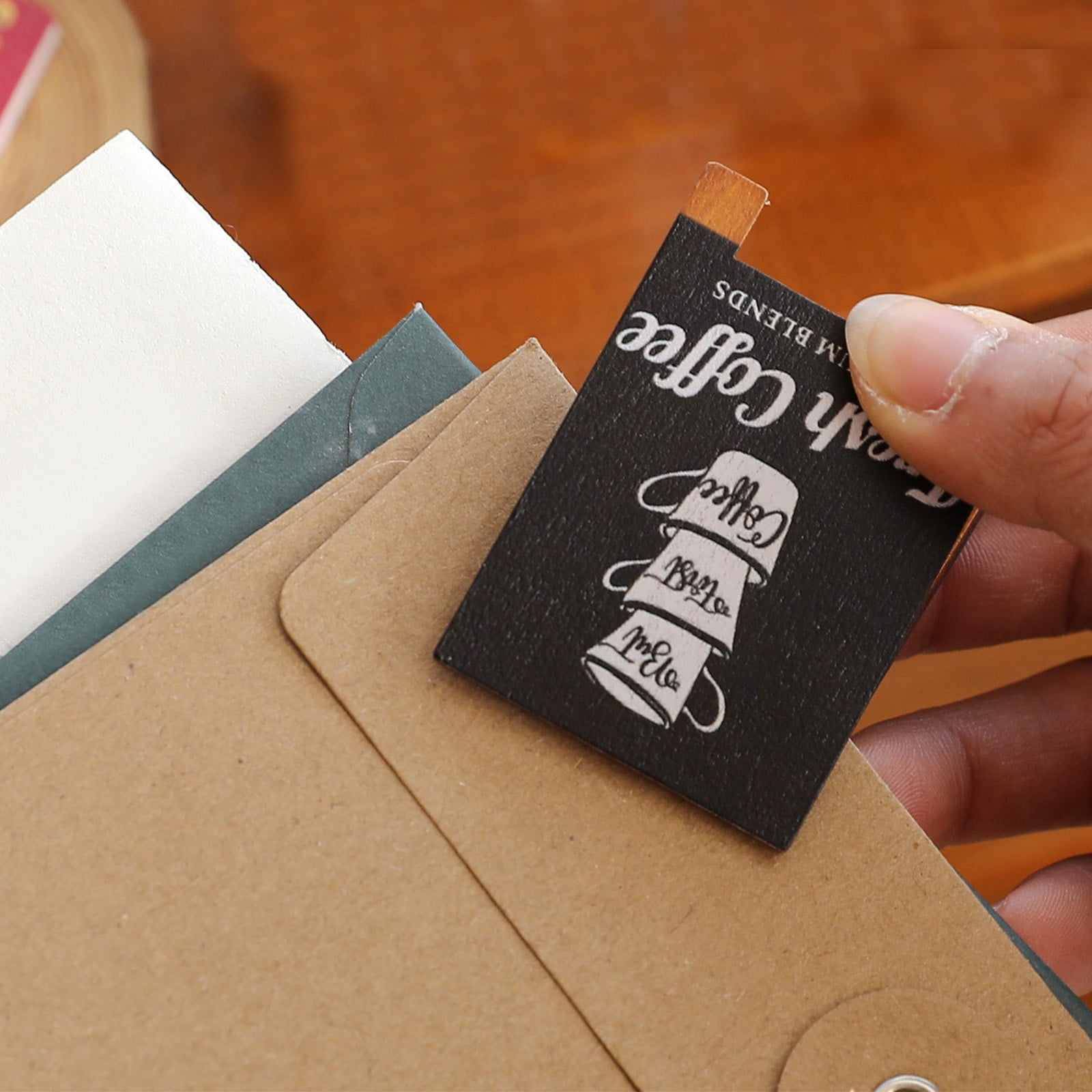 Wooden Stand Wire Photo Stand Clip Table Menu Stand Wedding Table ...