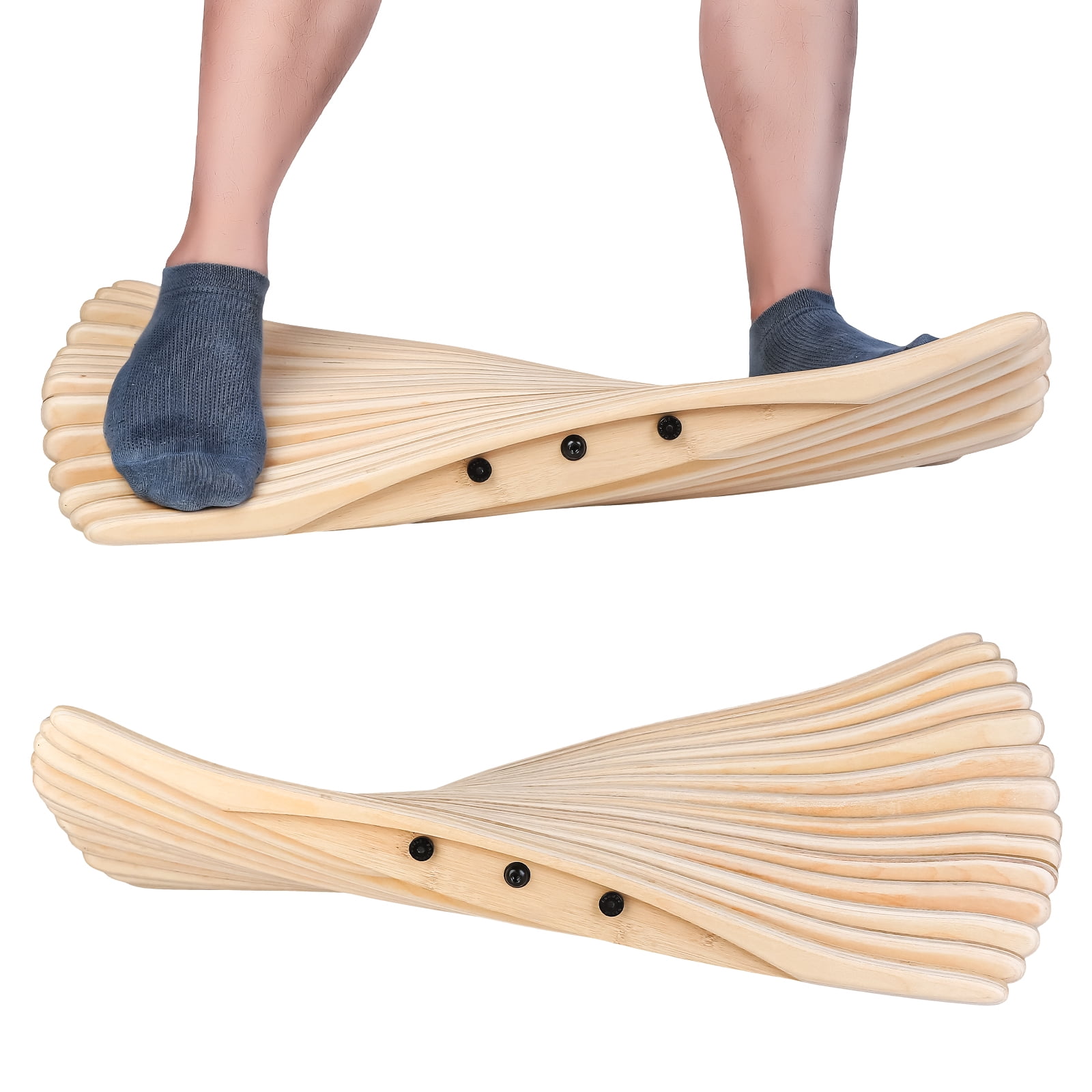 Wooden Standing Office Balance Board, Multi-Directional Active Trainer ...