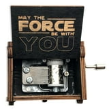 Wooden Star Wars Music Box Wood Star Wars Custom Gift For Boyfriend ...