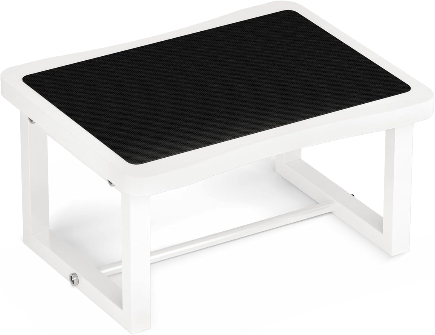 Wooden Step Stool with 500 Pounds Capacity, Wide Bed Step Stool for ...