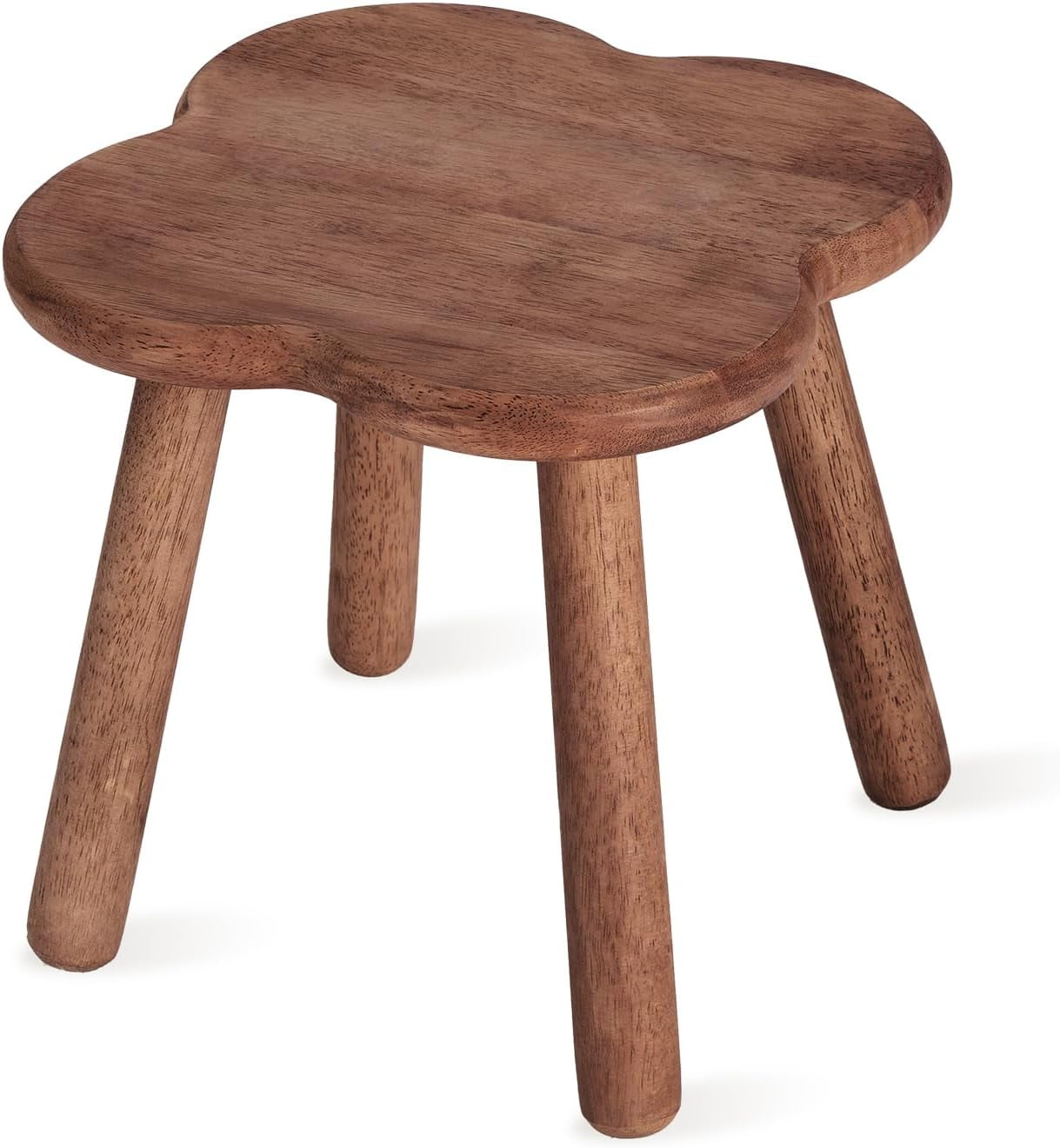 Wooden Step Stool for Adults Upgraded11.6inch Small Wooden Stool with ...