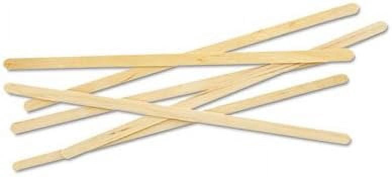 Wooden Stir Sticks, 7'', Birch Wood, Natural, 1000/Pack, Sold as 1 ...
