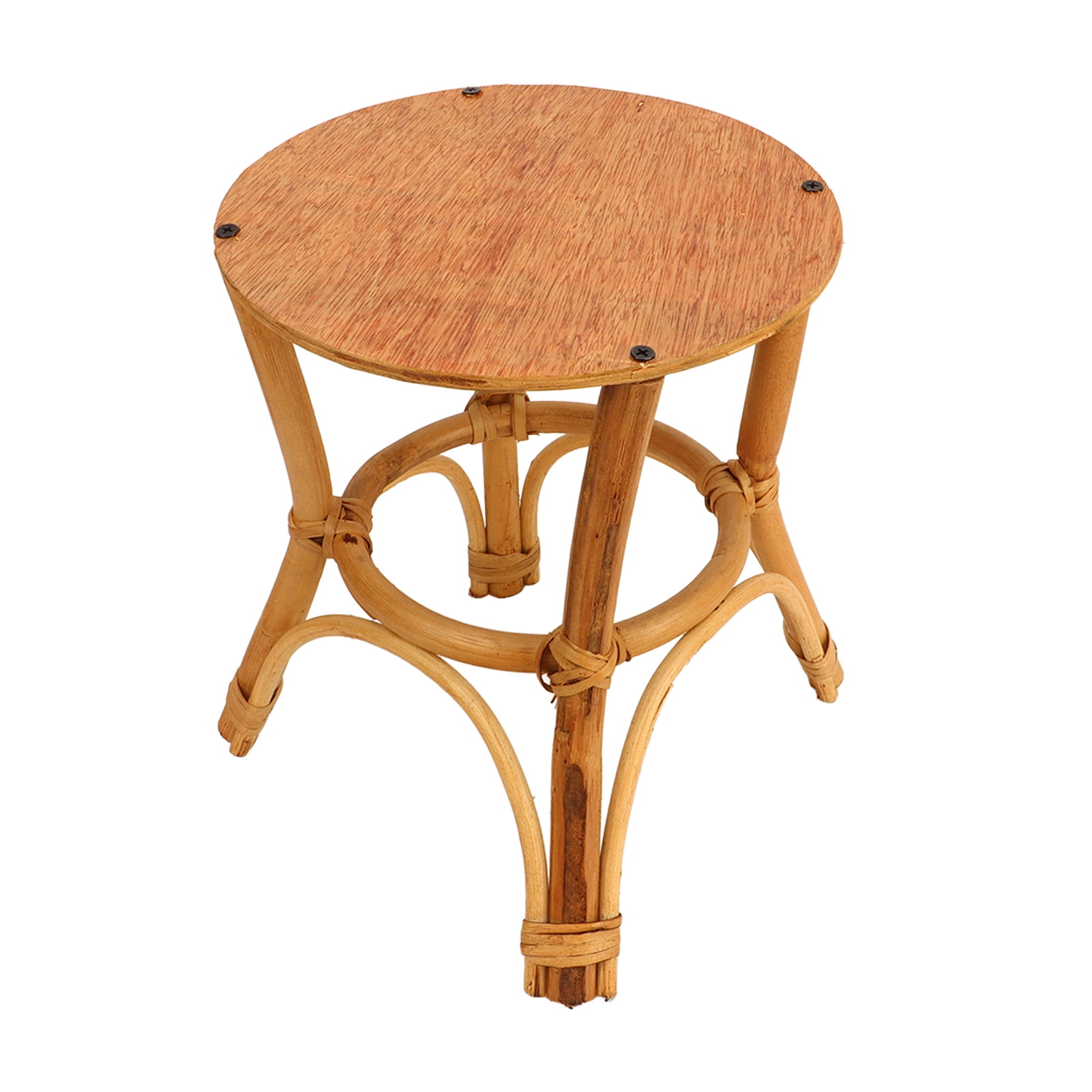 Wooden Stool Plant Stand Multifunctional Nordic Style Round Plant ...