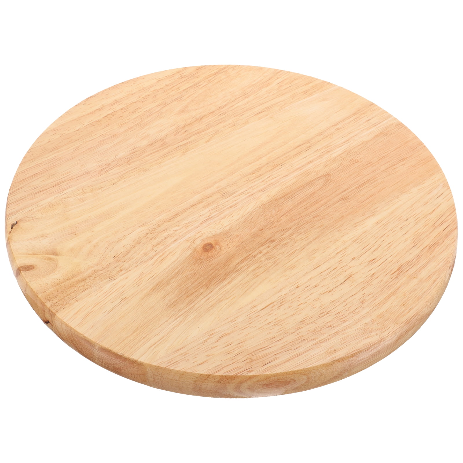 MLINS Round Wooden Stool Seat Replacement Cover for Home Use Beige ...