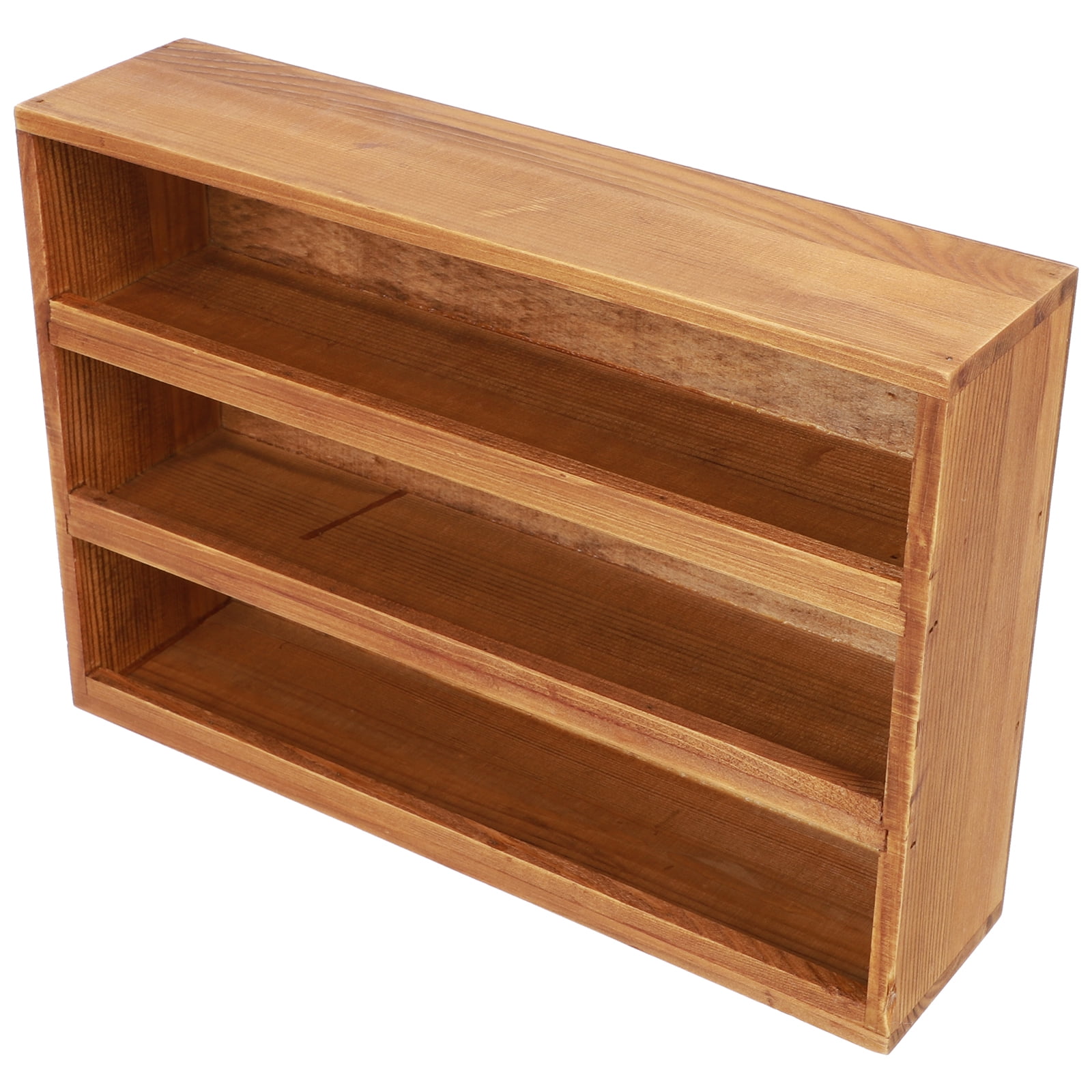 Wooden Storage Rack Action Figure Display Cabinet Stand for Books ...